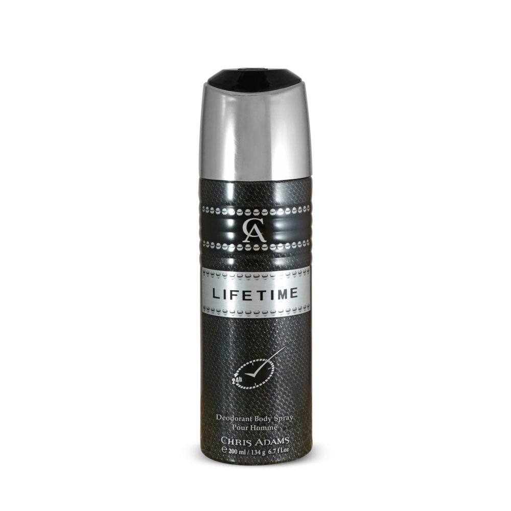 Get Lifetime 200ml Deodorant | Chris Adams Deodorant Body Spray